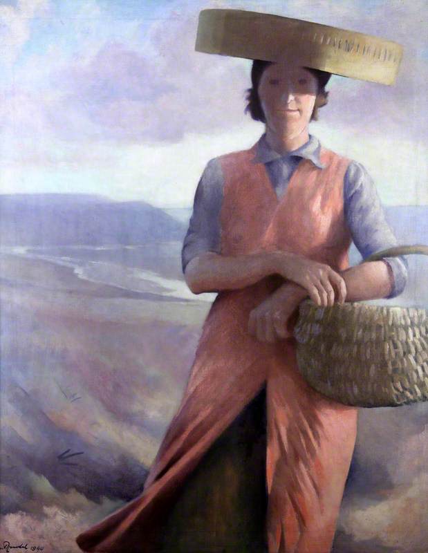 Cockle Woman, 1940 by Ernst Neuschul Ernst Neuschul | ArtsDot.com