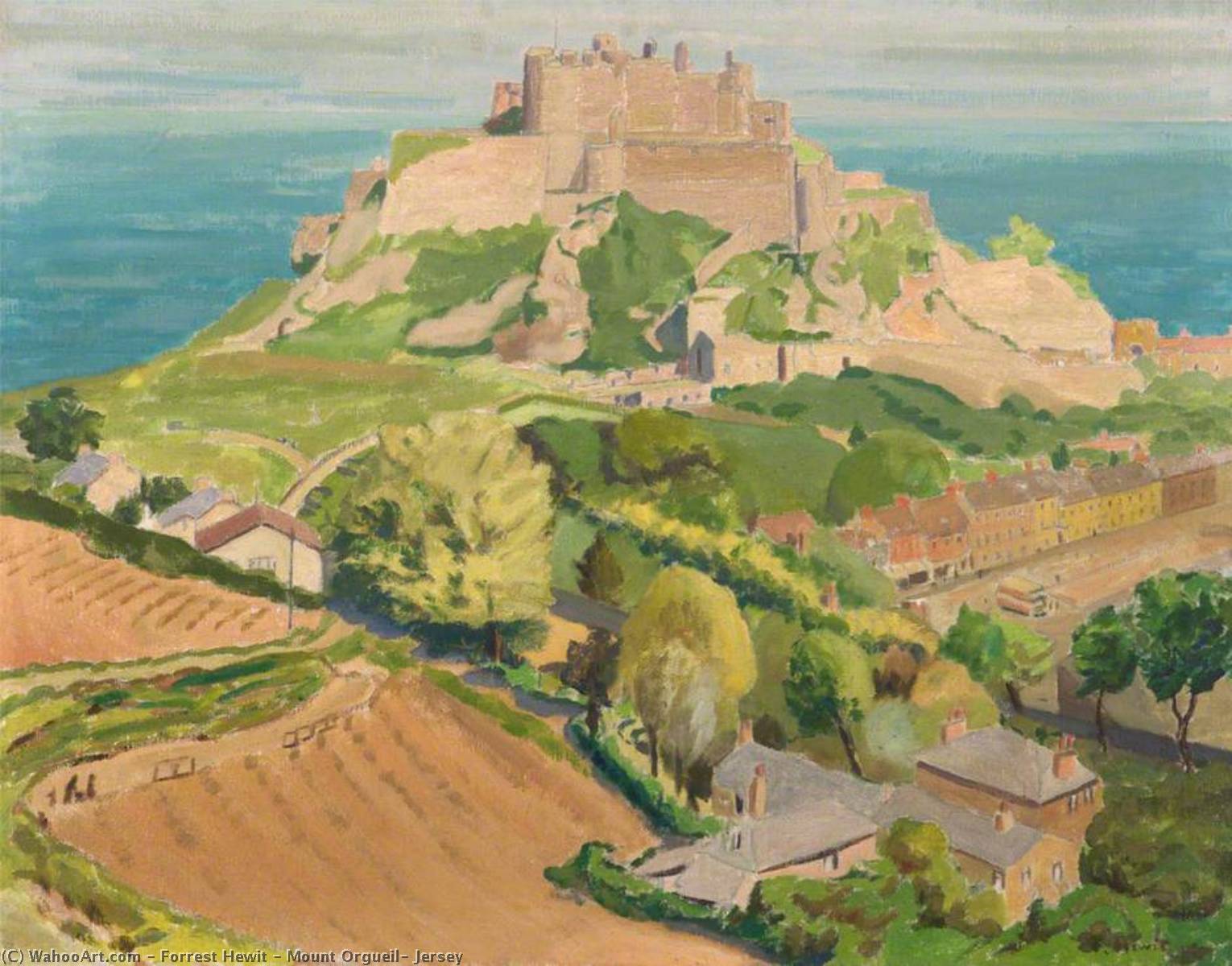 Mount Orgueil, Jersey by Forrest Hewit Forrest Hewit | ArtsDot.com