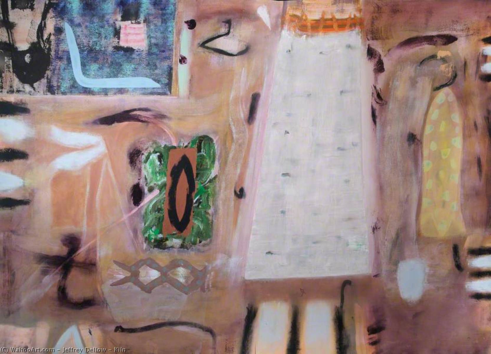 Kiln, 1991 by Jeffrey Dellow Jeffrey Dellow | ArtsDot.com