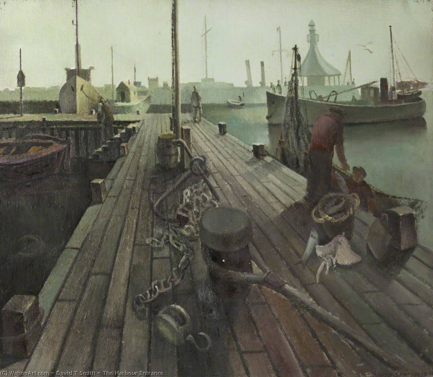 The Harbour Entrance by David T Smith David T Smith | ArtsDot.com
