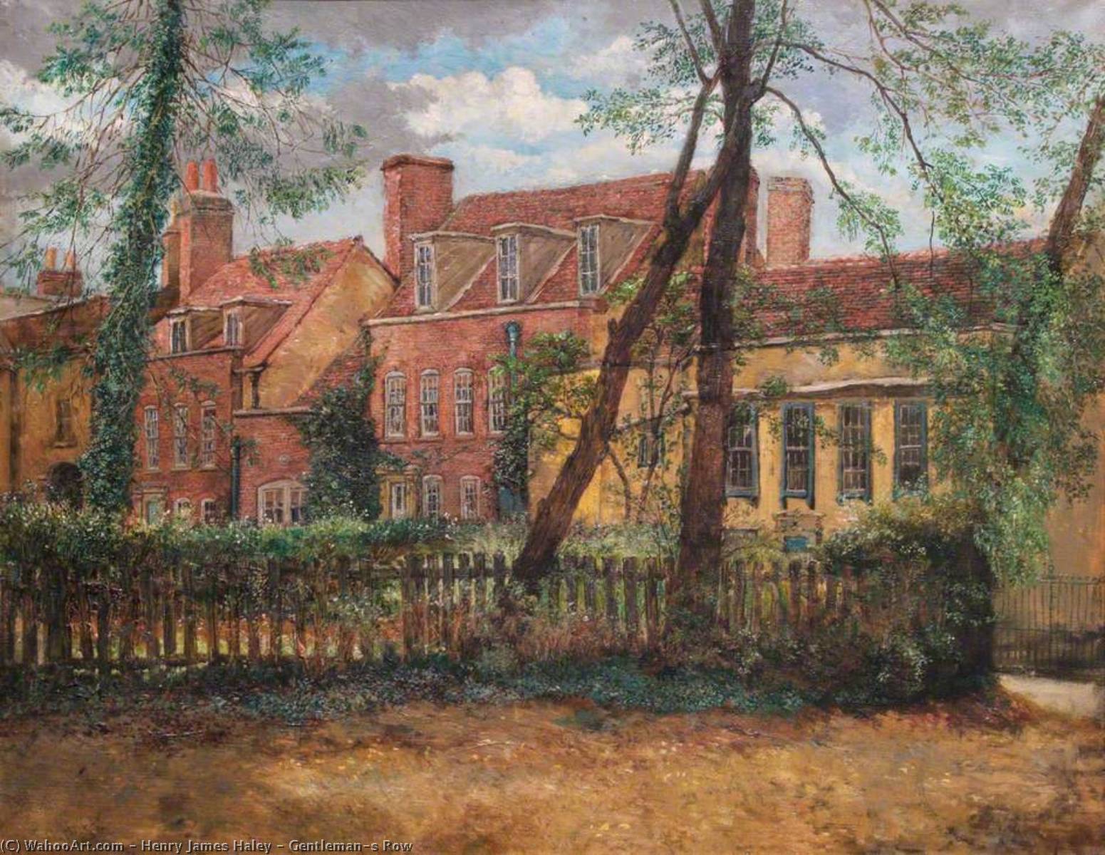 Gentleman`s Row, 1945 by Henry James Haley Henry James Haley | ArtsDot.com