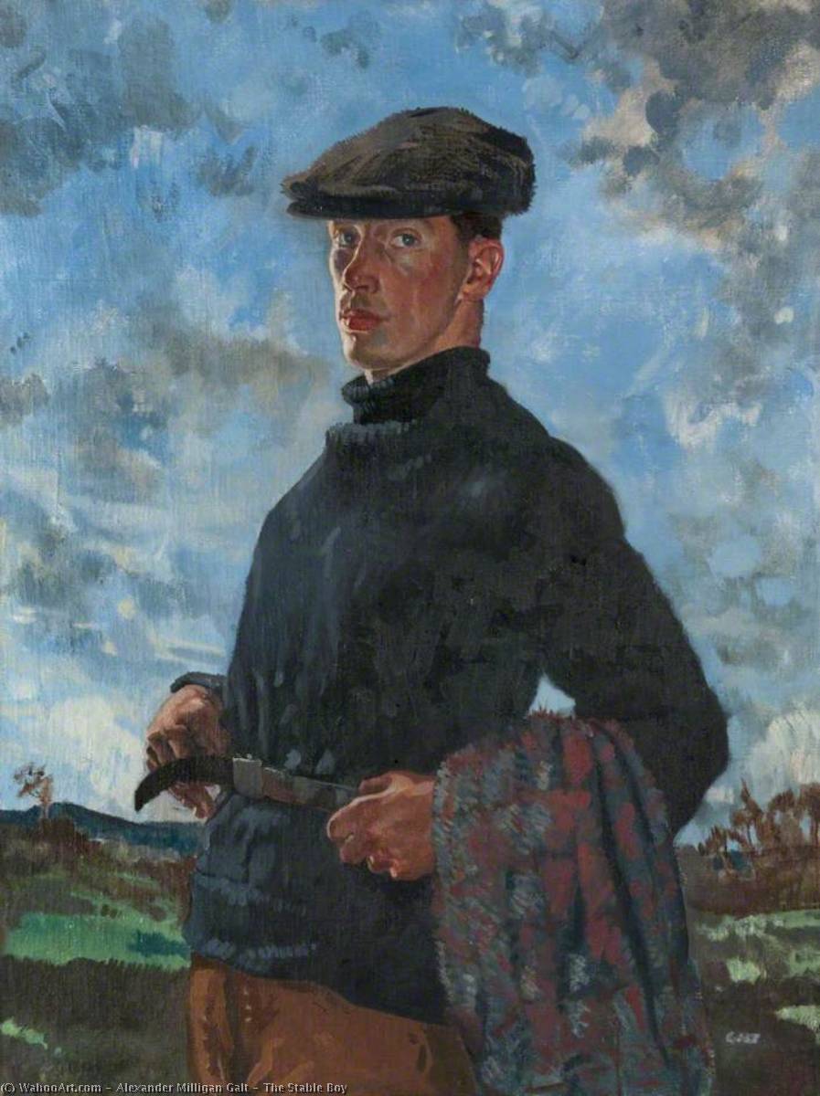 The Stable Boy, 1938 by Alexander Milligan Galt Alexander Milligan Galt ...