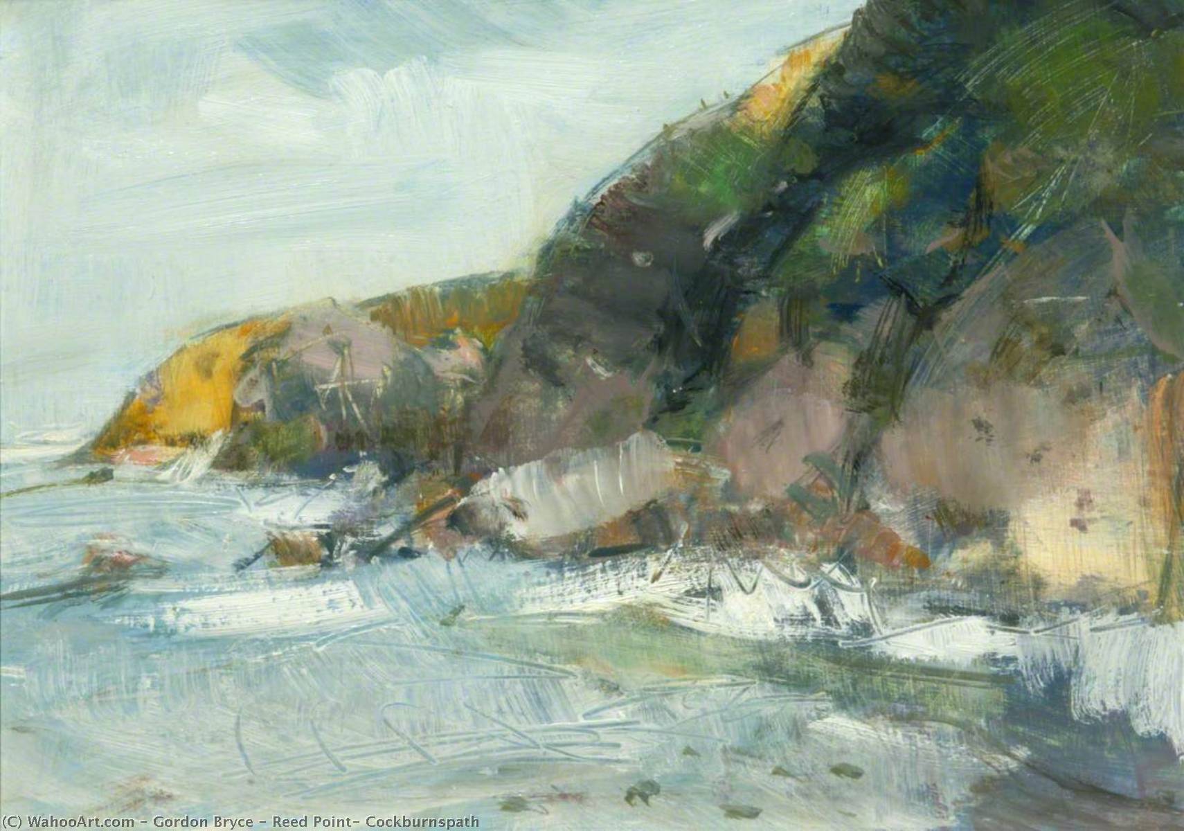 Reed Point, Cockburnspath, 2006 de Gordon Bryce Gordon Bryce | ArtsDot.com