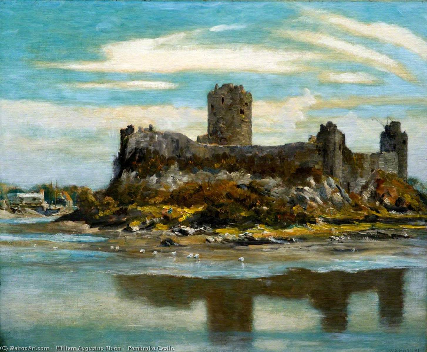 Pembroke Castle, 1931 by William Augustus Rixon William Augustus Rixon ...