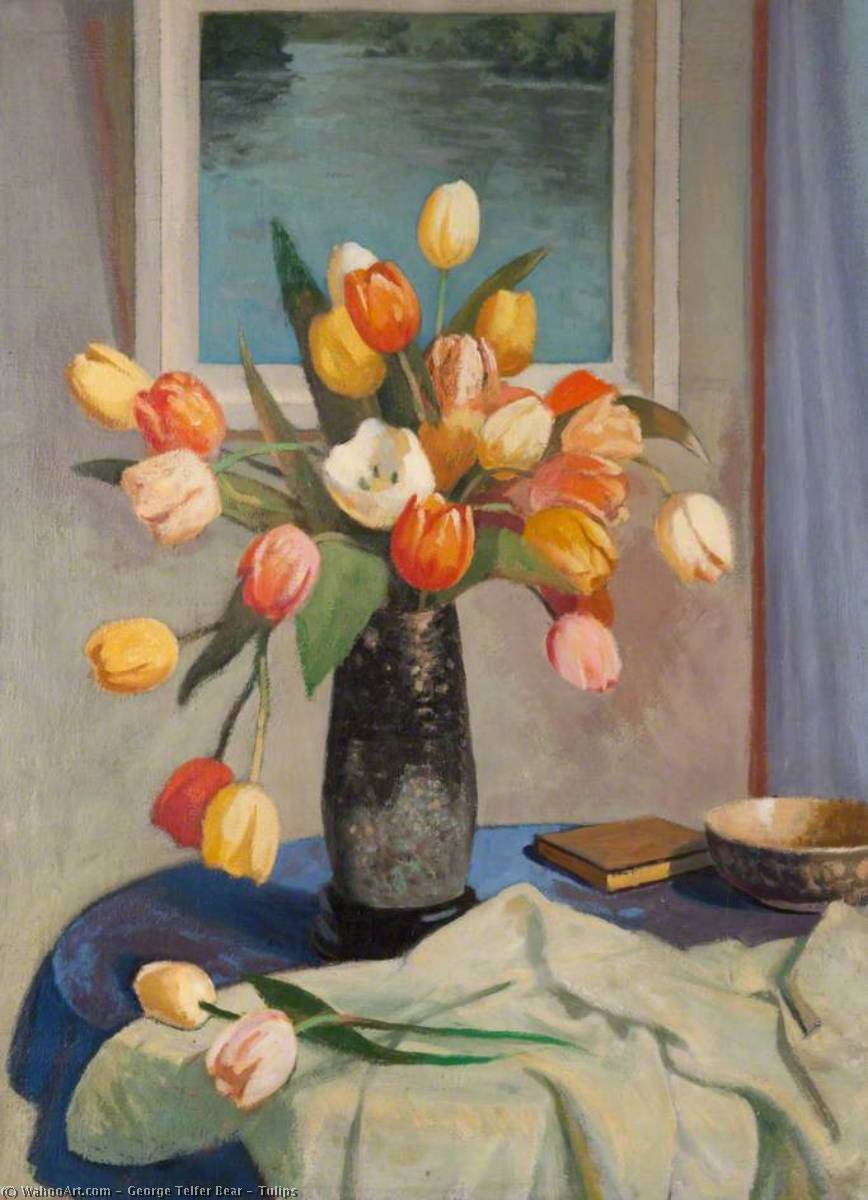 Tulips by George Telfer Bear George Telfer Bear | ArtsDot.com