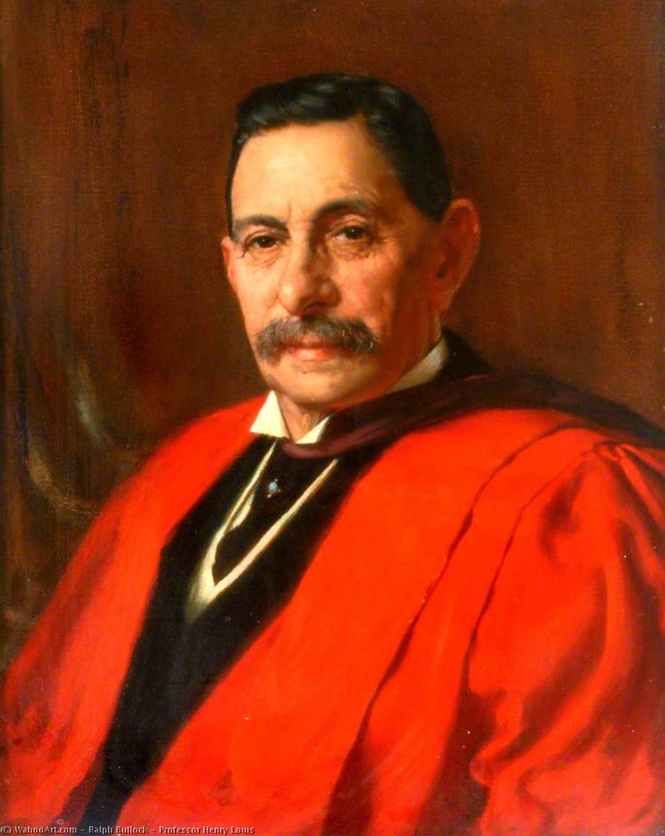 Professor Henry Louis, 1923 by Ralph Bullock Ralph Bullock | ArtsDot.com