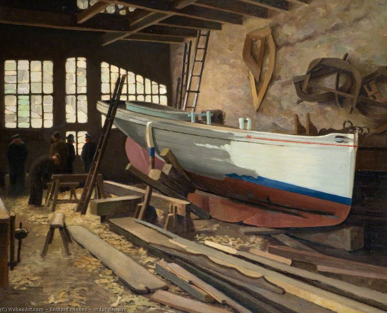 In for Repairs, 1932 by Bernard Ninnes Bernard Ninnes | ArtsDot.com