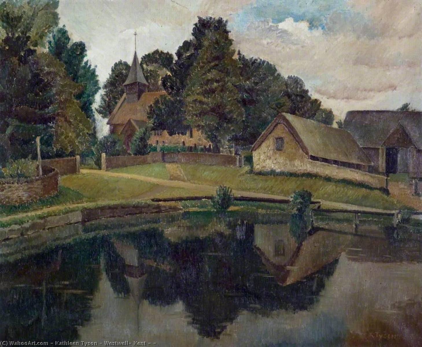 Westwell, Kent ( ) by Kathleen Tyson Kathleen Tyson | ArtsDot.com