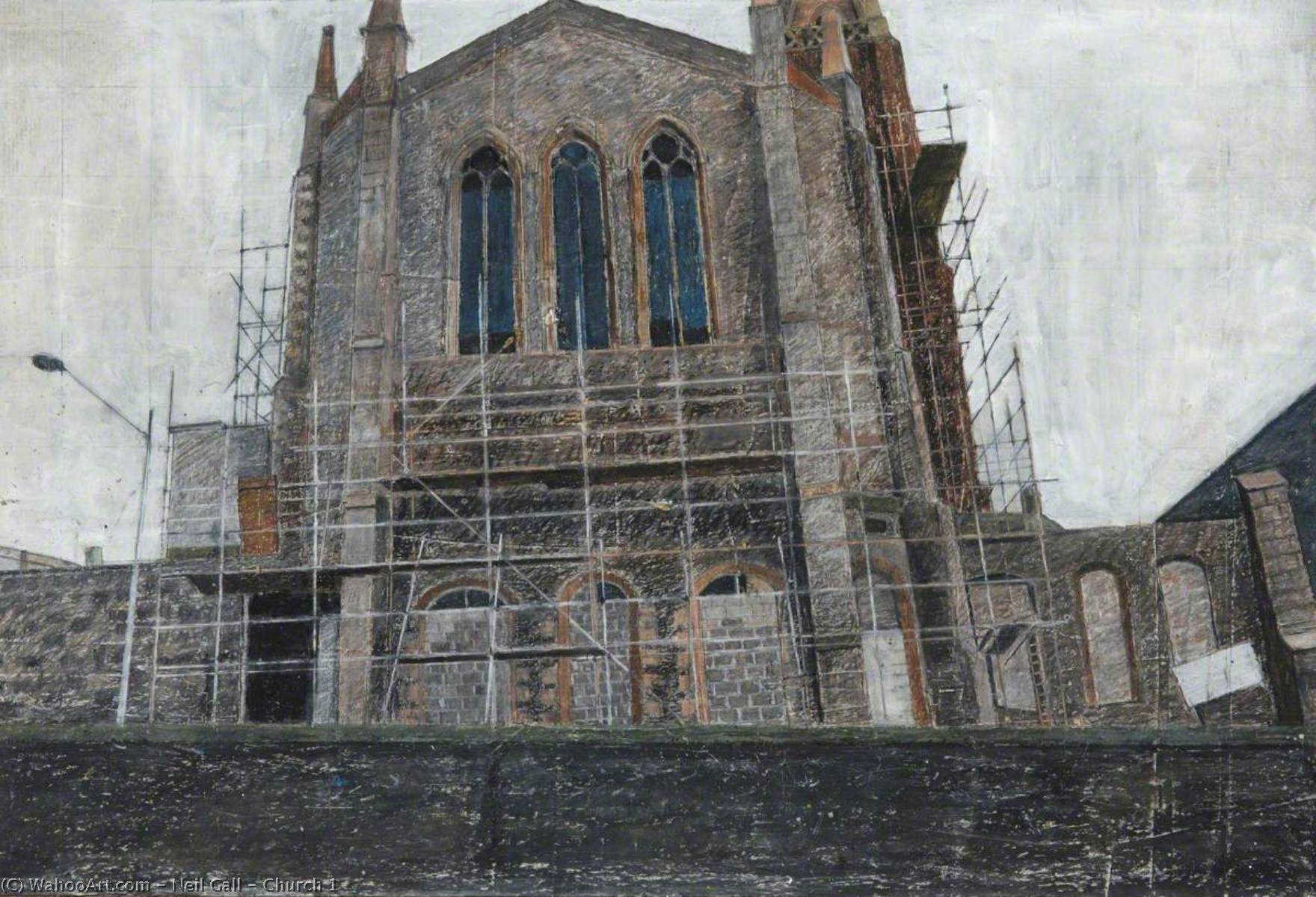 Church 1, 1989 by Neil Gall Neil Gall | ArtsDot.com