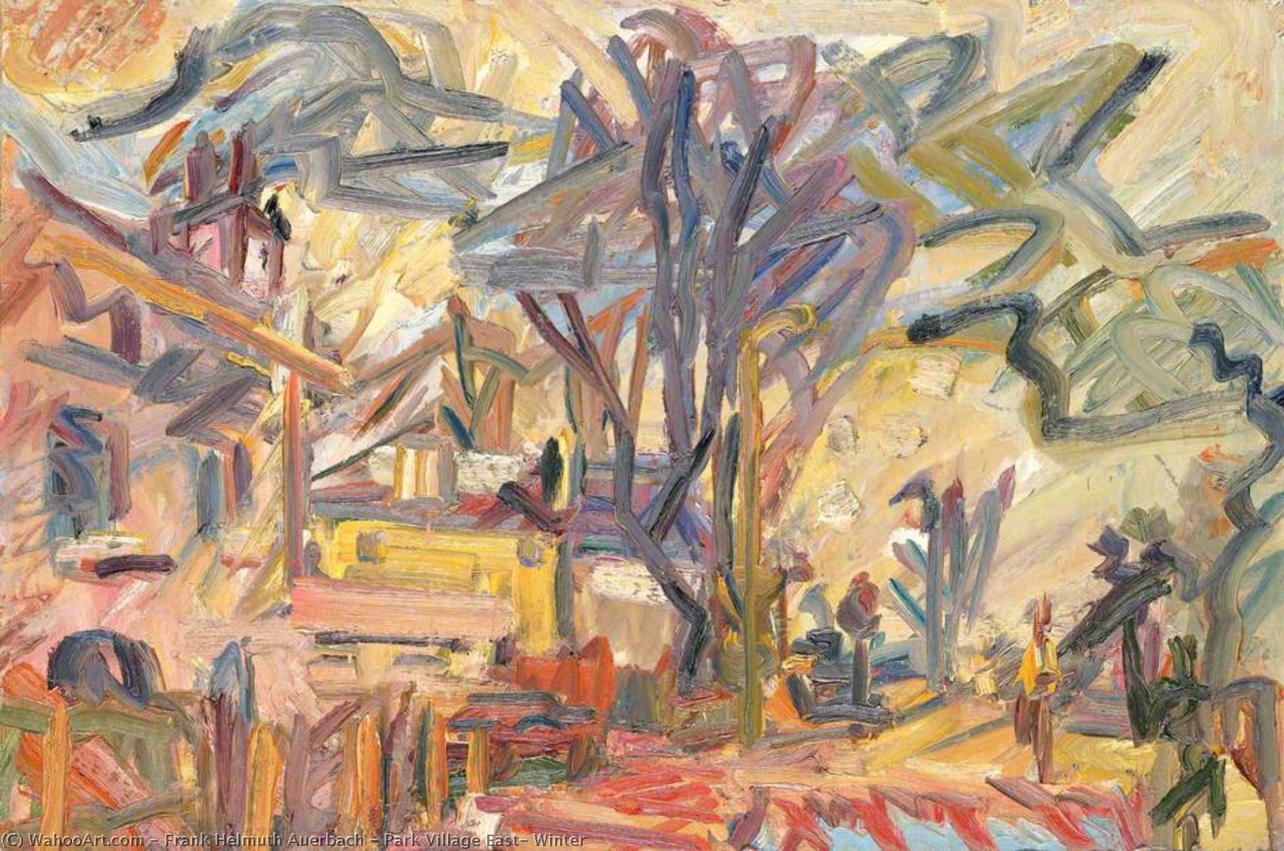Park Village East, Winter, 1999 by Frank Helmuth Auerbach Frank Helmuth ...
