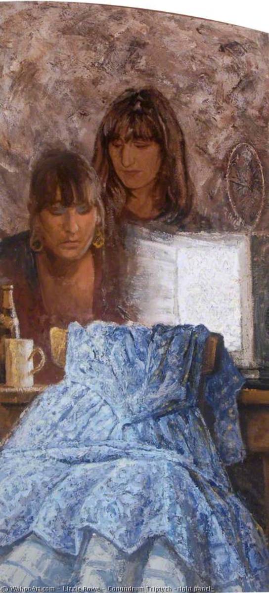 Conundrum Triptych ( panel droit), 1991 de Lizzie Rowe Lizzie Rowe ...