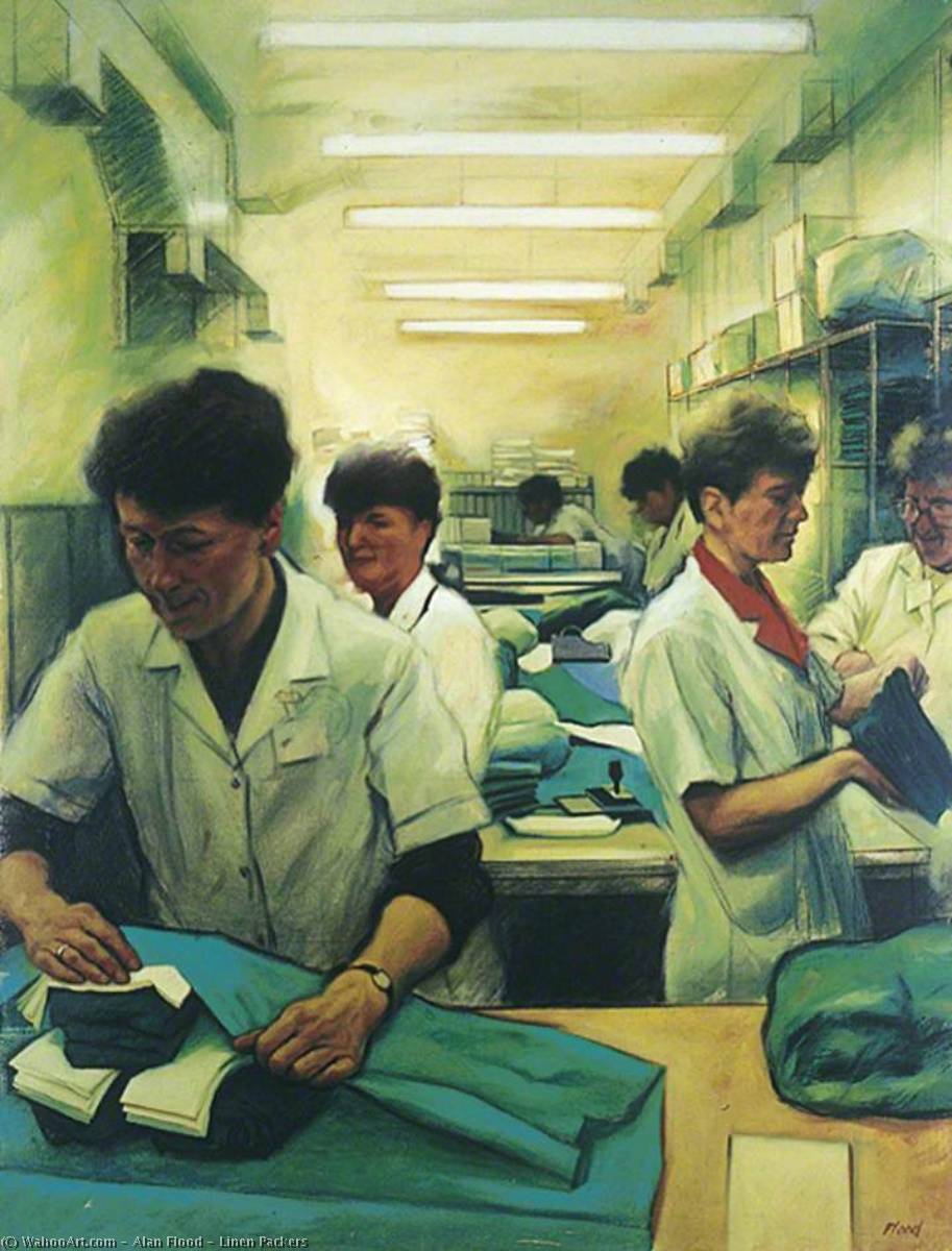 Linen Packers by Alan Flood Alan Flood | ArtsDot.com