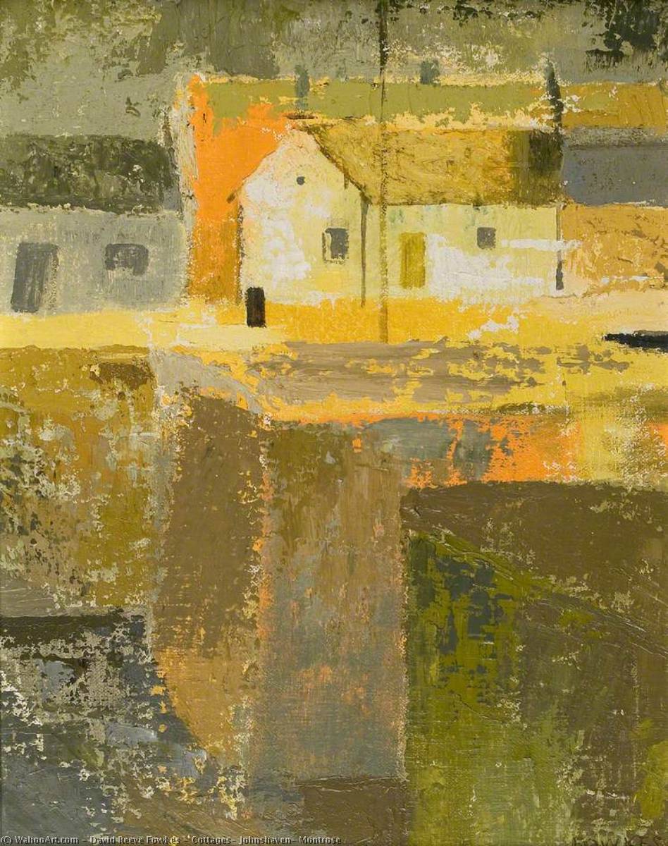 Cottages, Johnshaven, Montrose by David Reeve Fowkes David Reeve Fowkes ...
