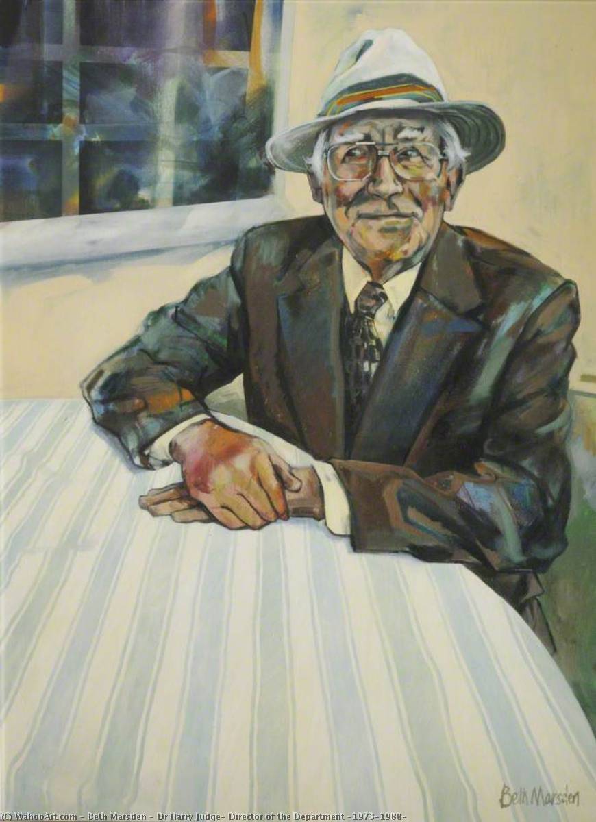 Dr Harry Judge, Director of the Department (1973–1988), 2008 by Beth ...