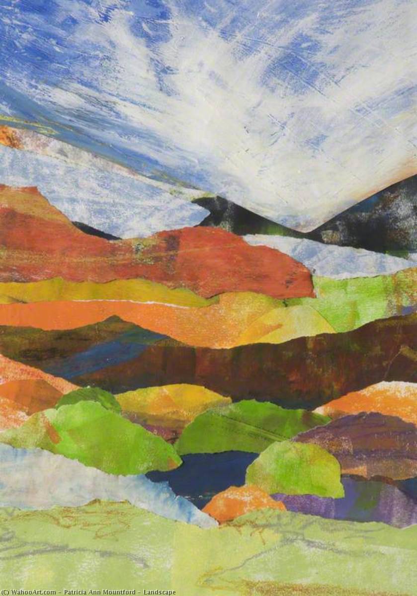Artwork Replica | Landscape, 2007 by Patricia Ann Mountford | ArtsDot.com