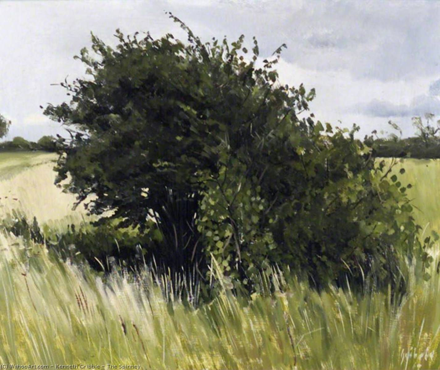 The Spinney by Kenneth Gribble (1925-1995) Kenneth Gribble | ArtsDot.com
