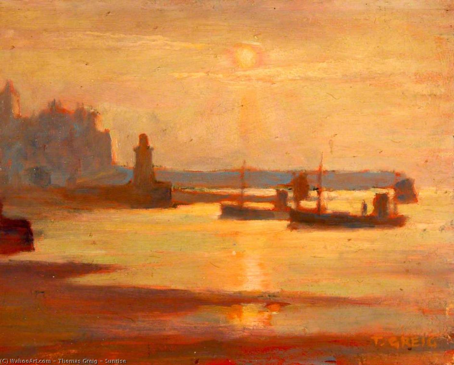 Lever du soleil de Thomas Greig Thomas Greig | ArtsDot.com