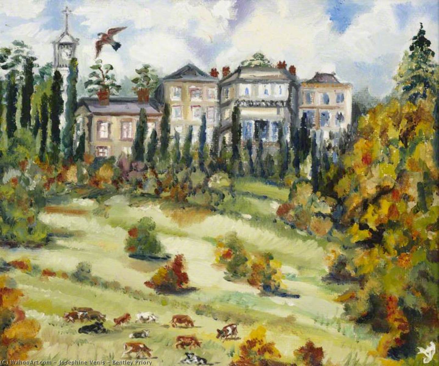 Bentley Priory by Josephine Venis Josephine Venis | ArtsDot.com