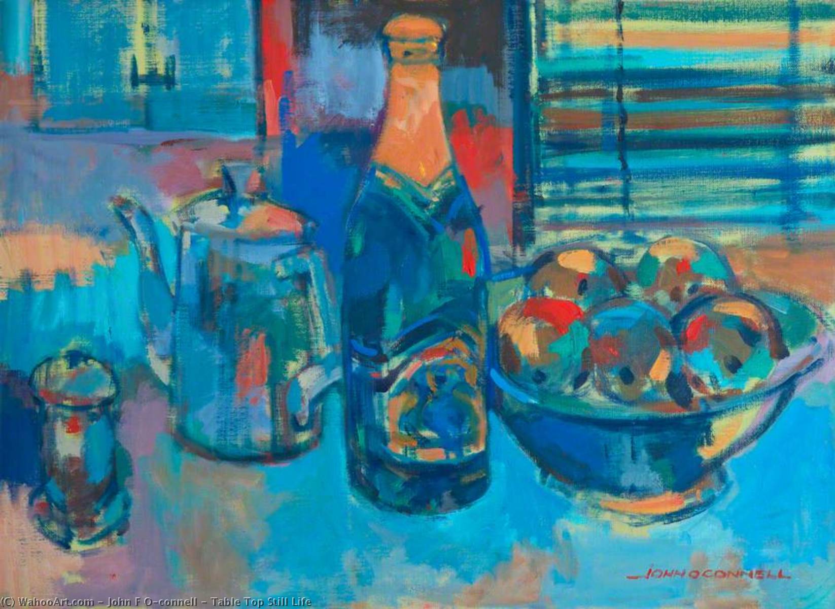 Table Top Still Life by John F O'connell John F O'connell | ArtsDot.com