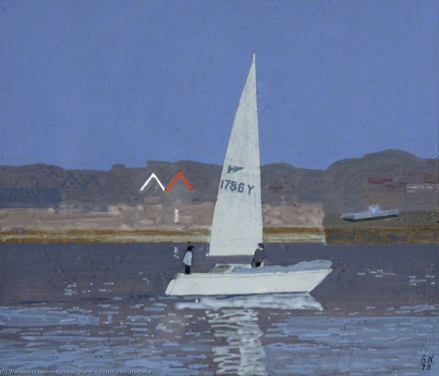 Southwick Harbour by Gordon Ward Gordon Ward | ArtsDot.com