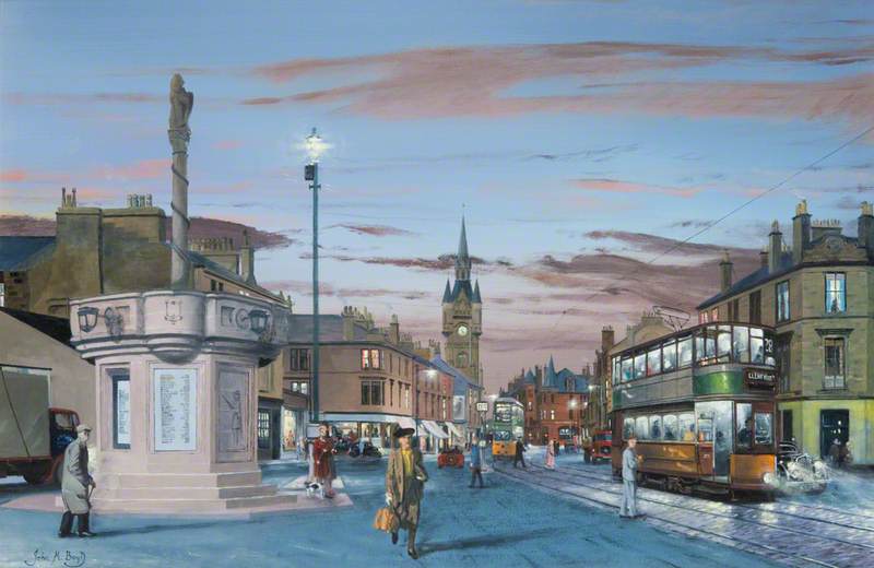 Hairst Street by John M Boyd John M Boyd | ArtsDot.com