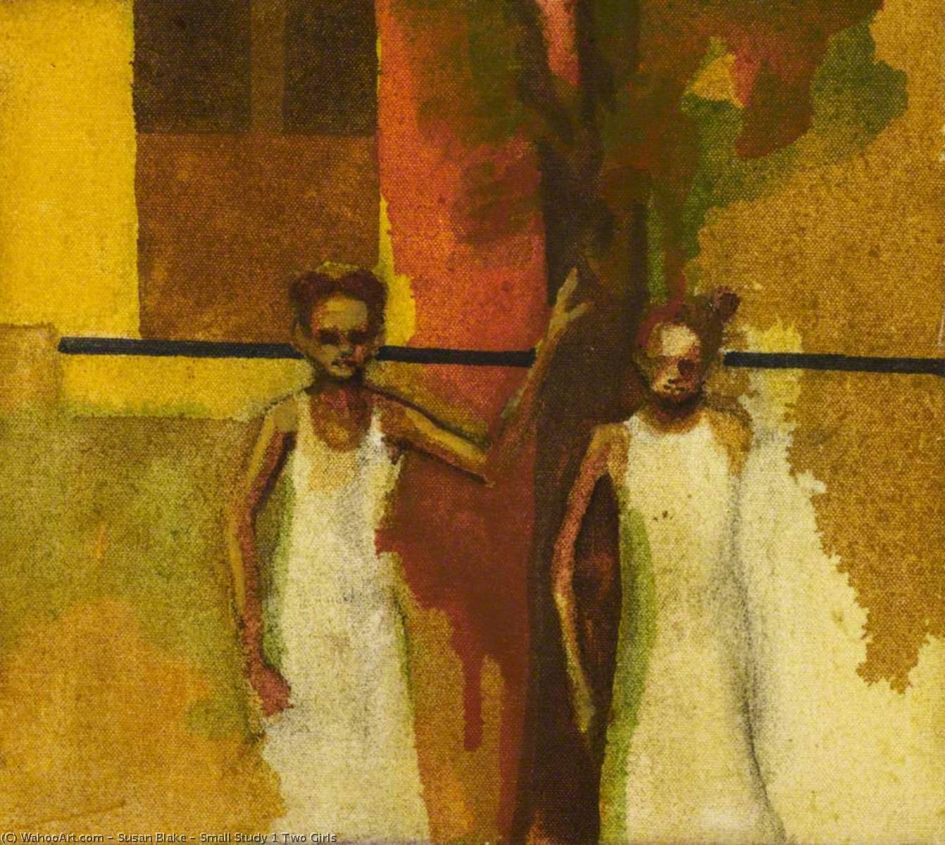 Small Study 1 Two Girls by Susan Blake Susan Blake | ArtsDot.com