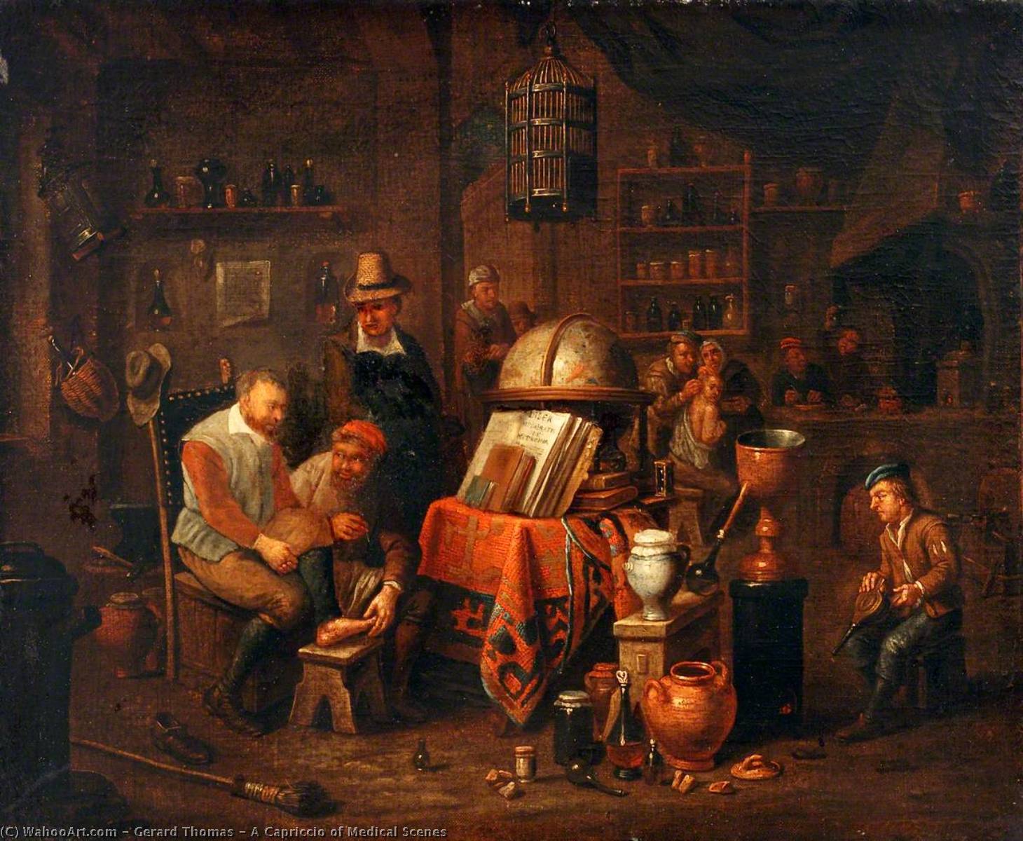 A Capriccio of Medical Scenes by Gerard Thomas Gerard Thomas | ArtsDot.com