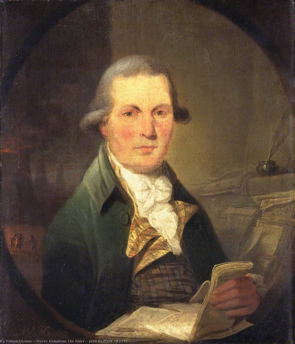 John Bedford (d.1791), 1788 by Moses Haughton The Elder Moses Haughton ...