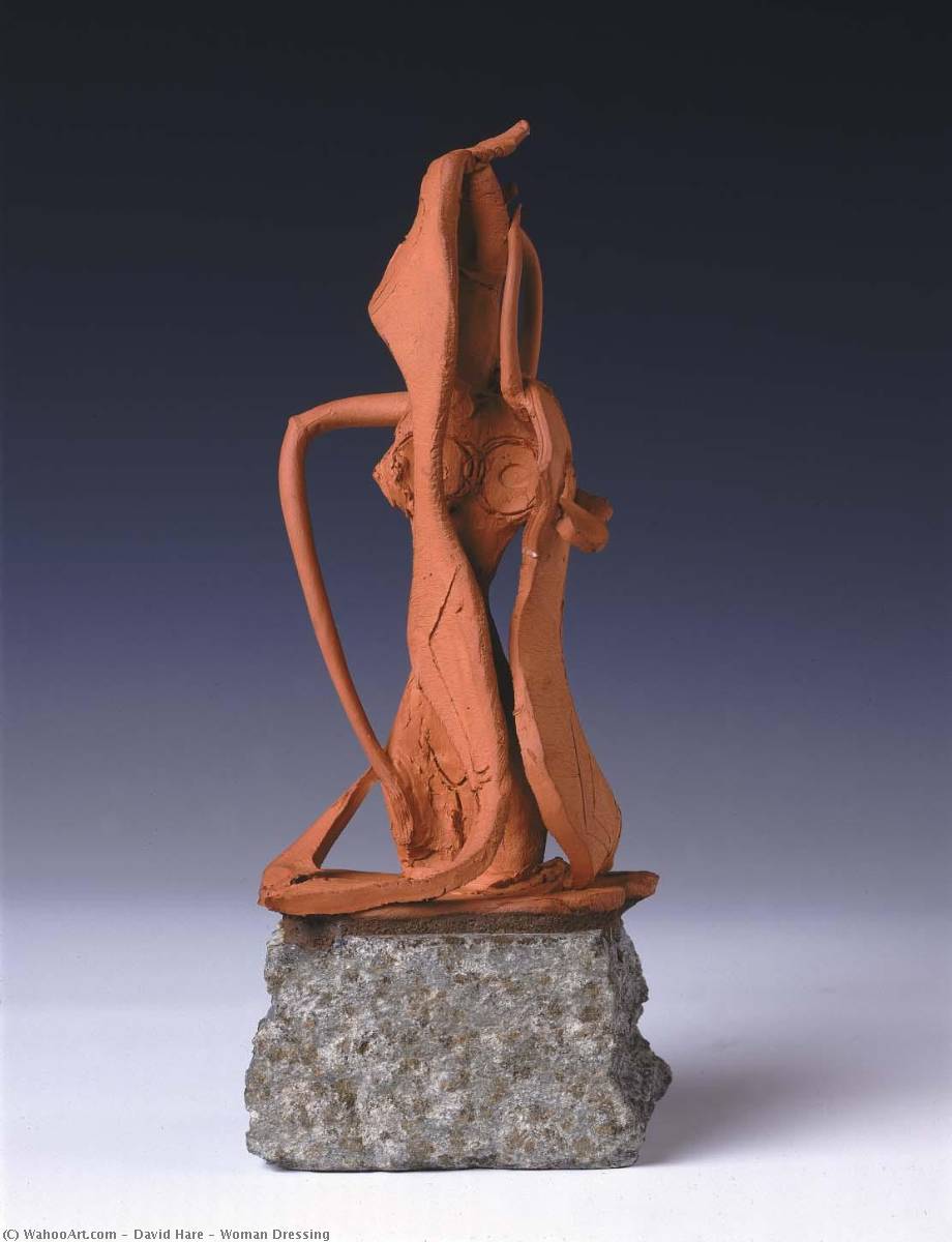 Woman Dressing, 1950 by David Hare (1917-1992) David Hare | ArtsDot.com