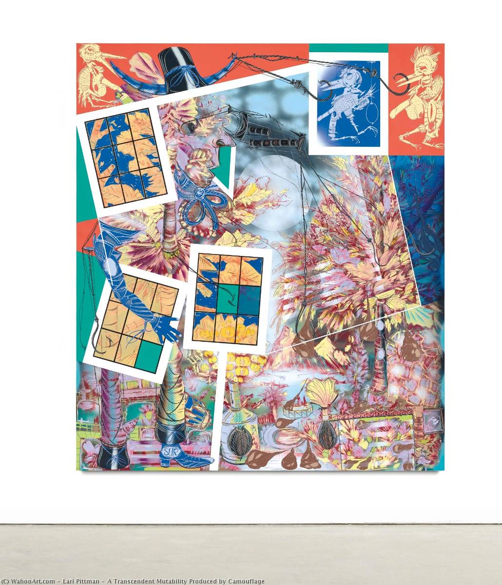 A Transcendent Mutability Produced by Camouflage by Lari Pittman Lari ...