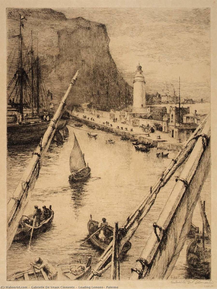 Order Artwork Replica Loading Lemons, Palermo by Gabrielle De Veaux ...