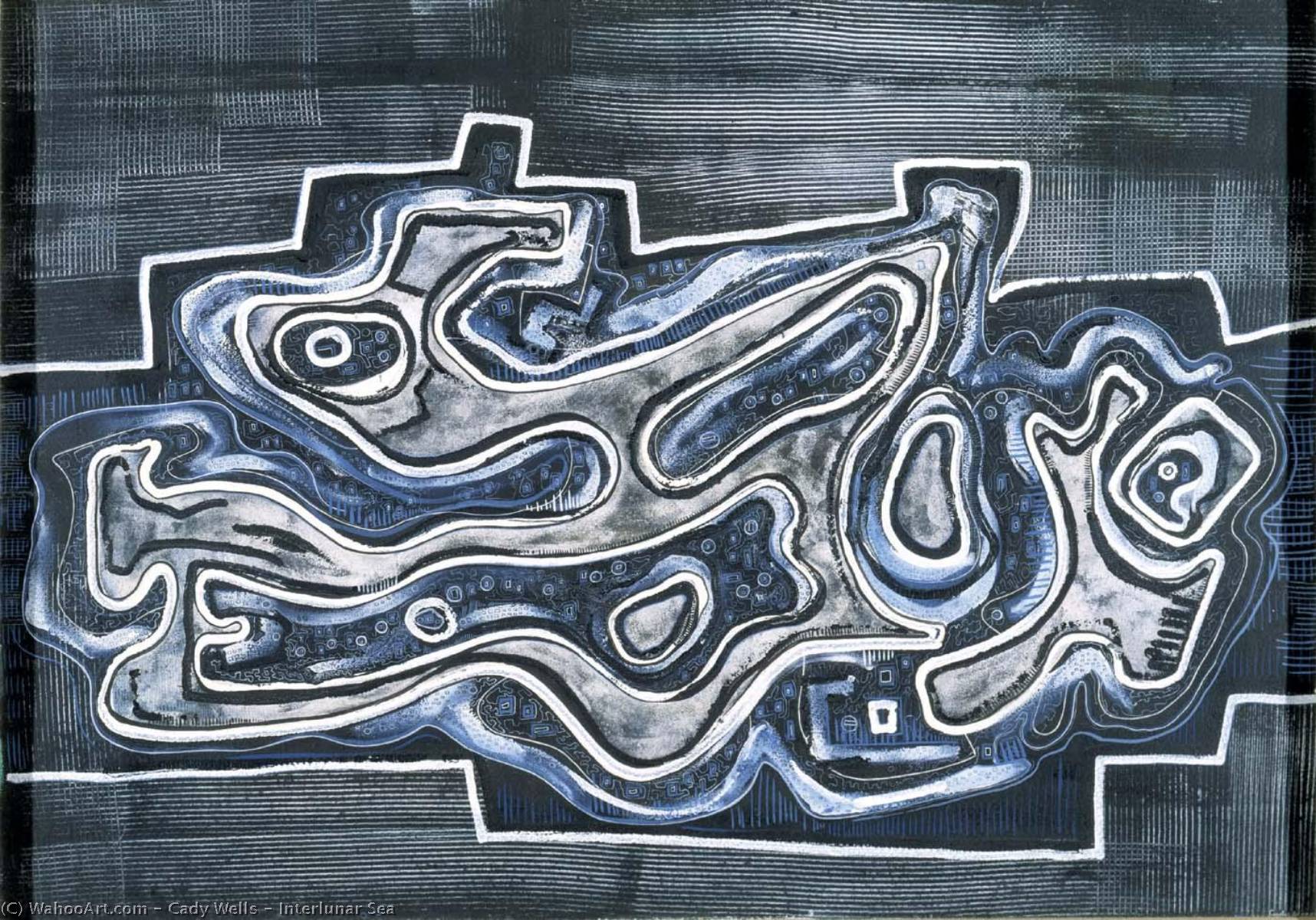 Buy Museum Art Reproductions Interlunar Sea, 1946 by Cady Wells (1904 ...