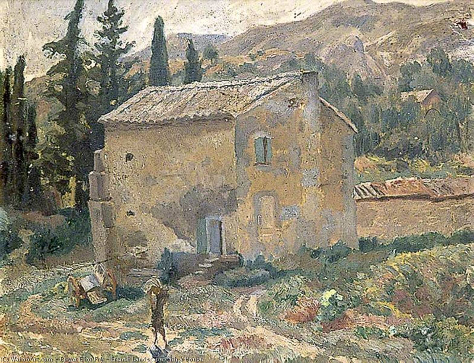 Order Artwork Replica French Landscape with a House, 1927 by Roger ...