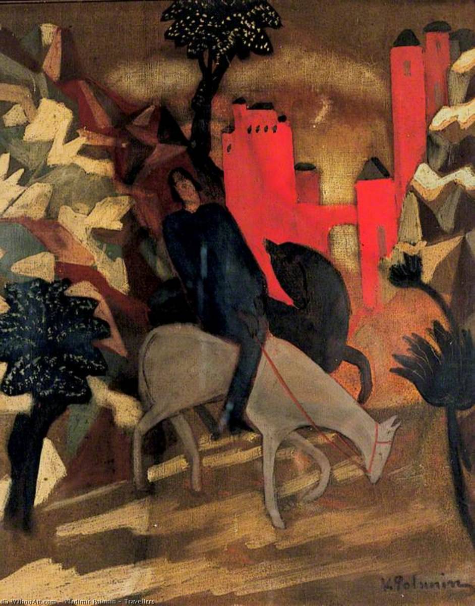 Reproduções De Arte Viajantes, 1939 por Vladimir Polunin (Inspirado por ...