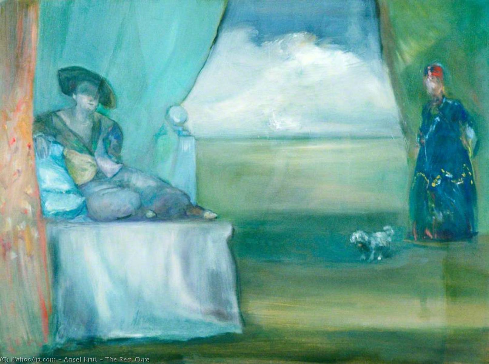 The Rest Cure, 1995 by Ansel Krut Ansel Krut | ArtsDot.com