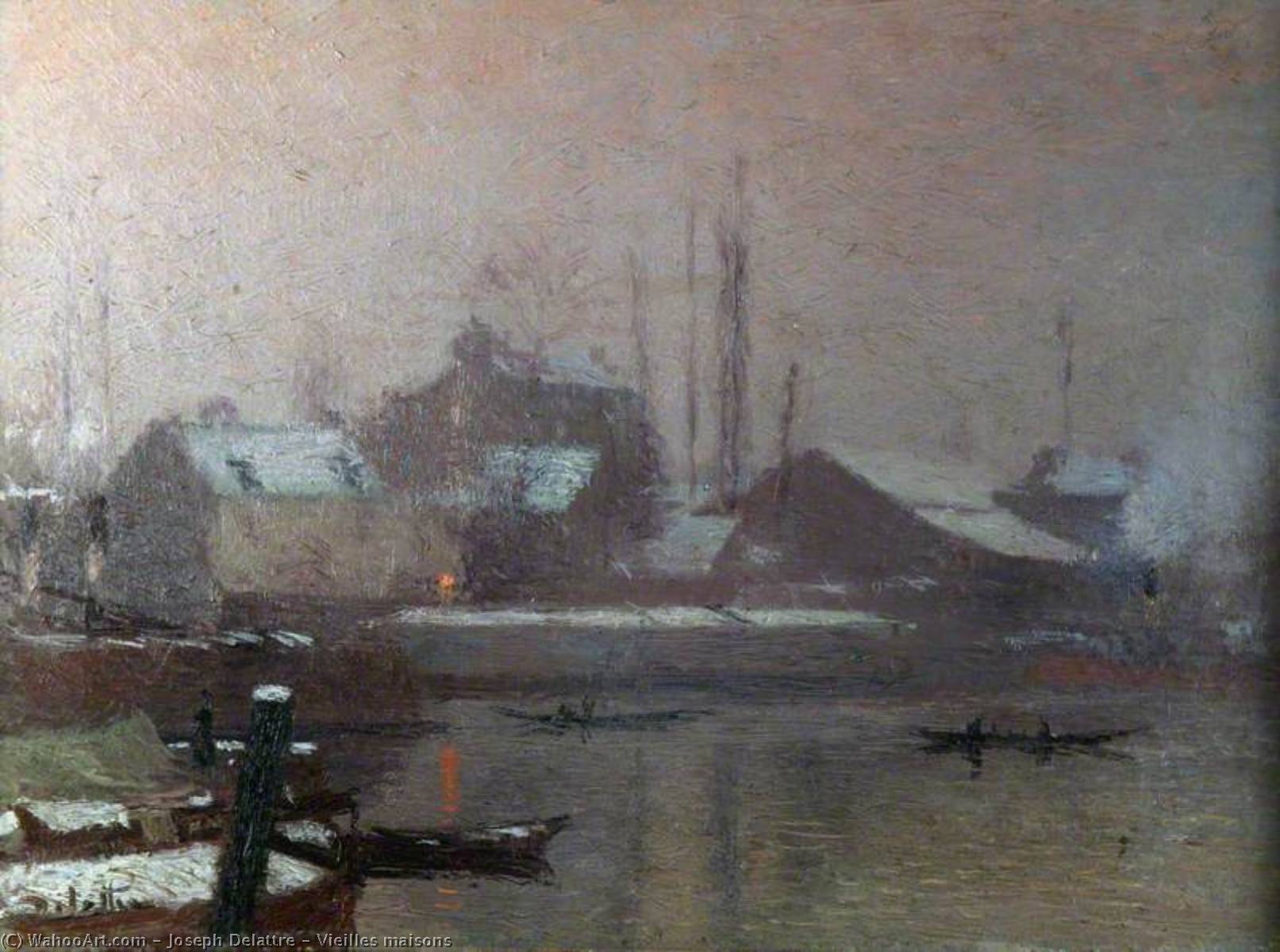 Acheter Reproductions D'art De Musée Vieilles maisons de Joseph ...