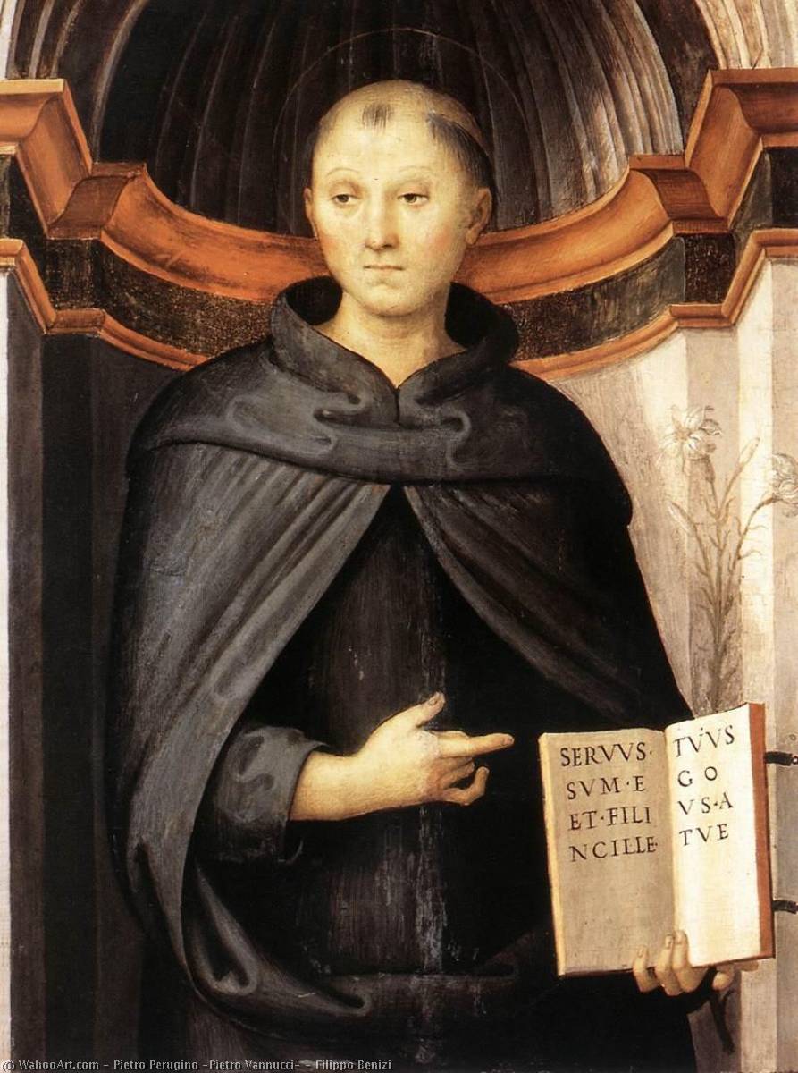 Museum Art Reproductions Filippo Benizi, 1507 by Pietro Perugino ...