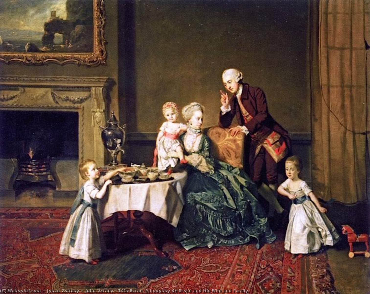 Get Art Reproductions John Verney, 14th Baron Willoughby de Broke and ...