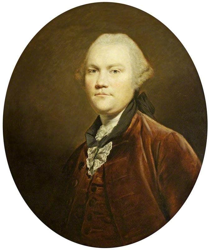 Oil Painting Replica Colonel Isaac Gale (probably Francis Gale), 1763 ...