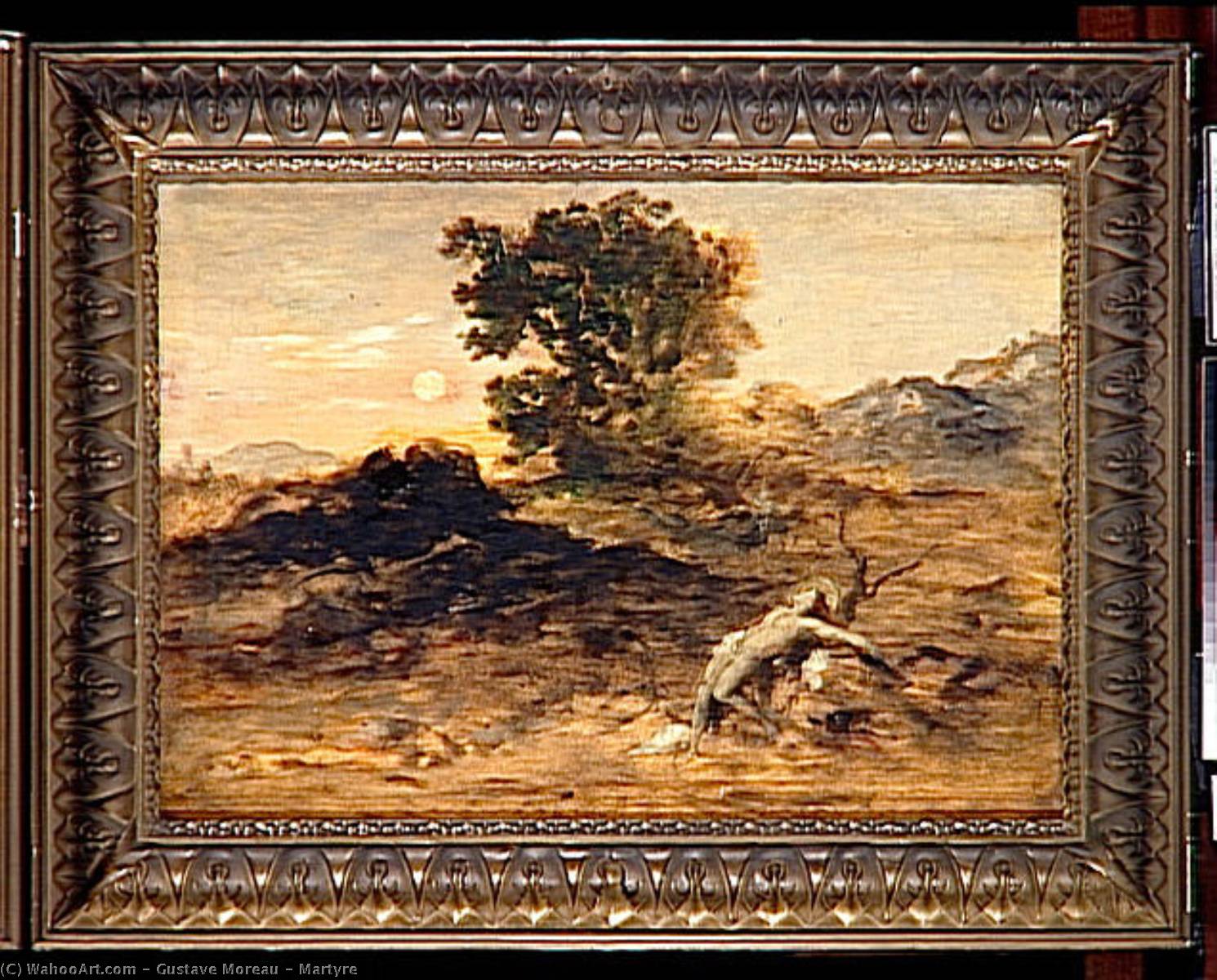 Get Paintings Reproductions Martyre by Gustave Moreau (1826-1898 ...