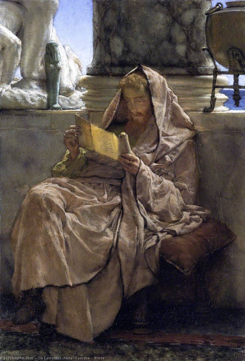 Artwork Replica Prose, 1879 by Lawrence Alma-Tadema | ArtsDot.com