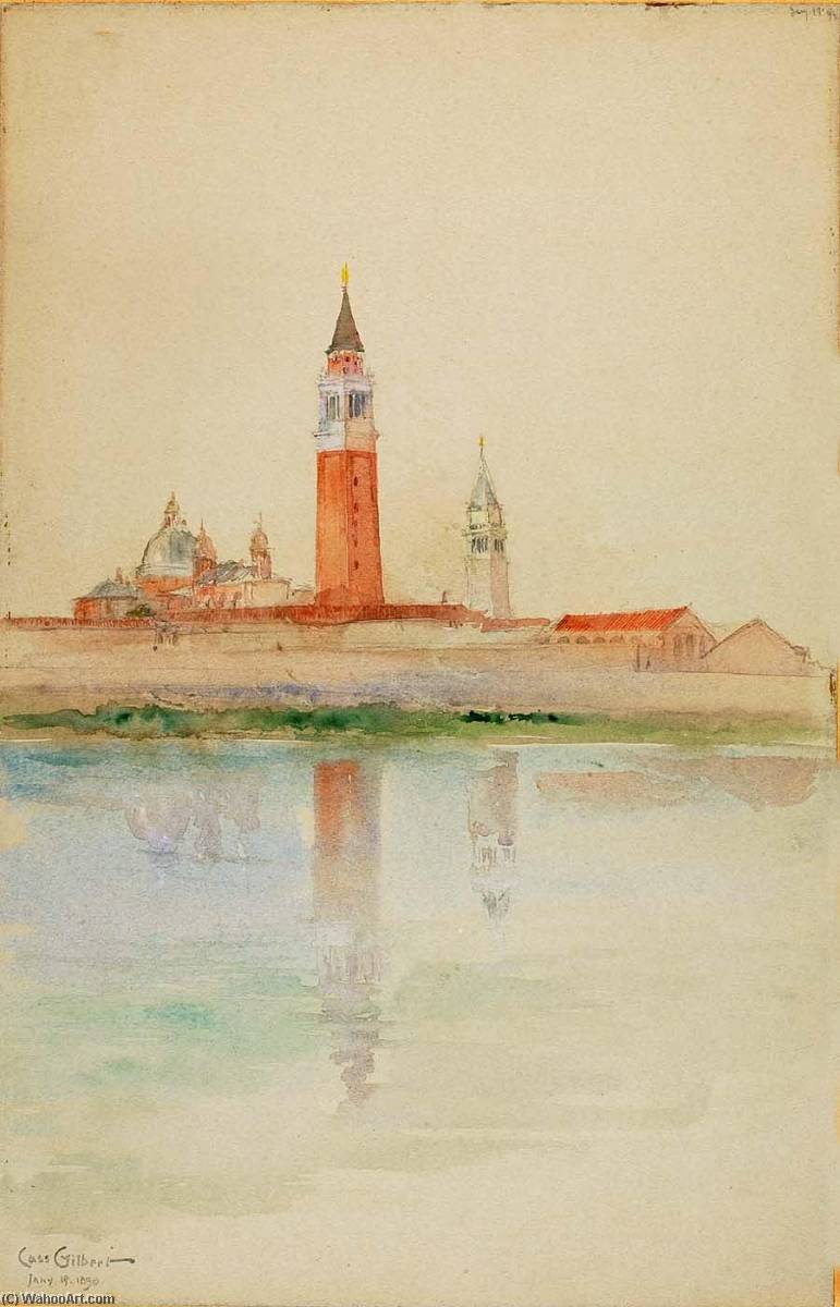Buy Museum Art Reproductions San Giorgio Maggiore, Venice, 1898 by Cass ...