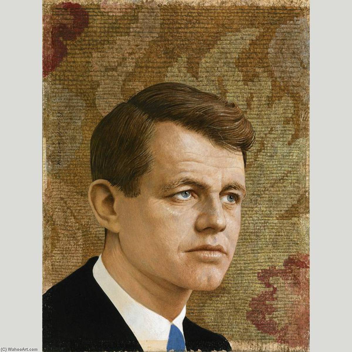 Robert F. Kennedy, 1965 by Robert Vickrey (1926-2011) Robert Vickrey ...