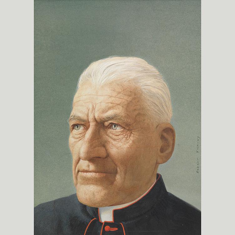 Cardinal Richard Cushing, 1964 by Robert Vickrey (1926-2011) Robert ...