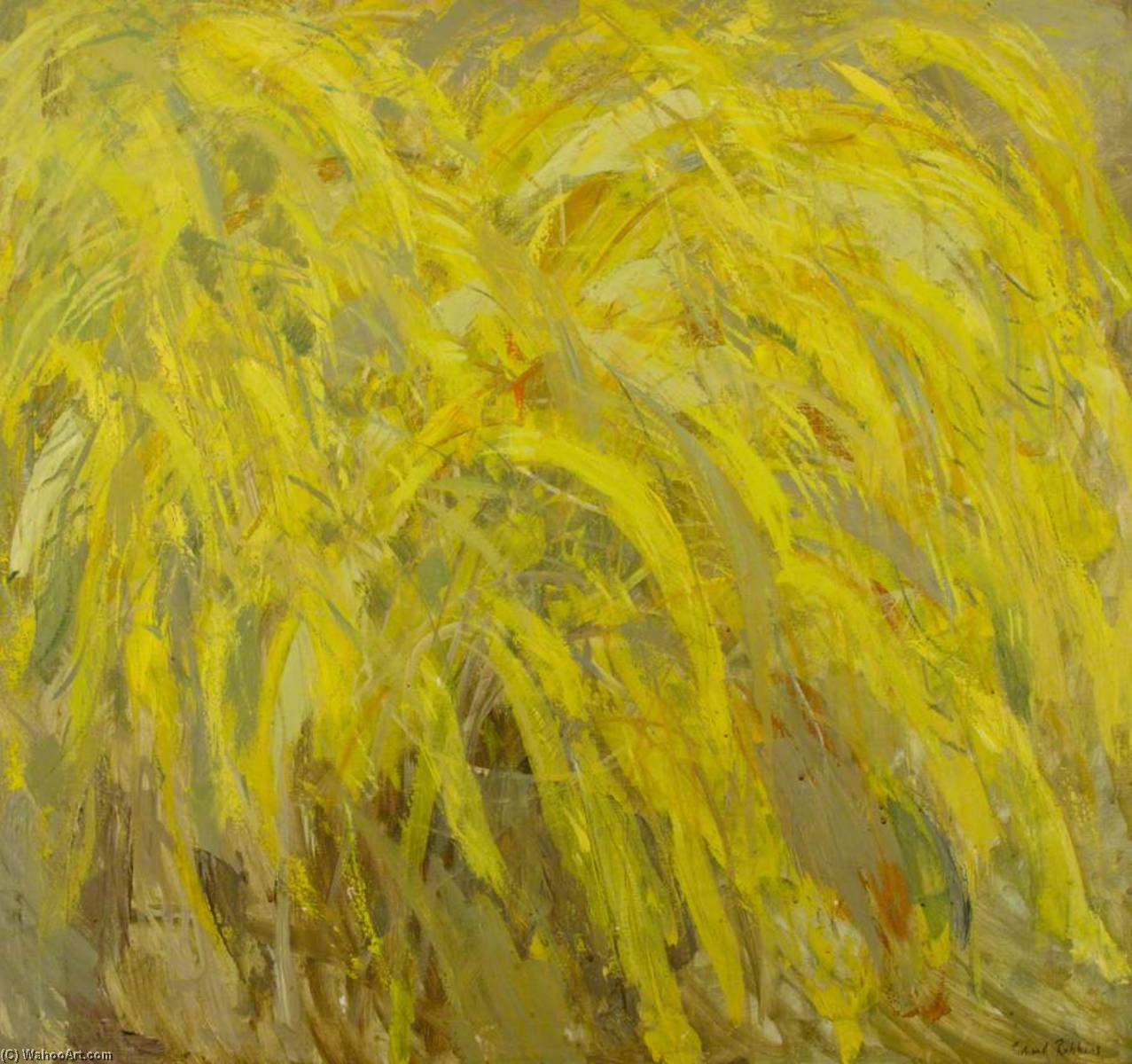 Yellow Spray by Richard Robbins (1927-2009) Richard Robbins | ArtsDot.com