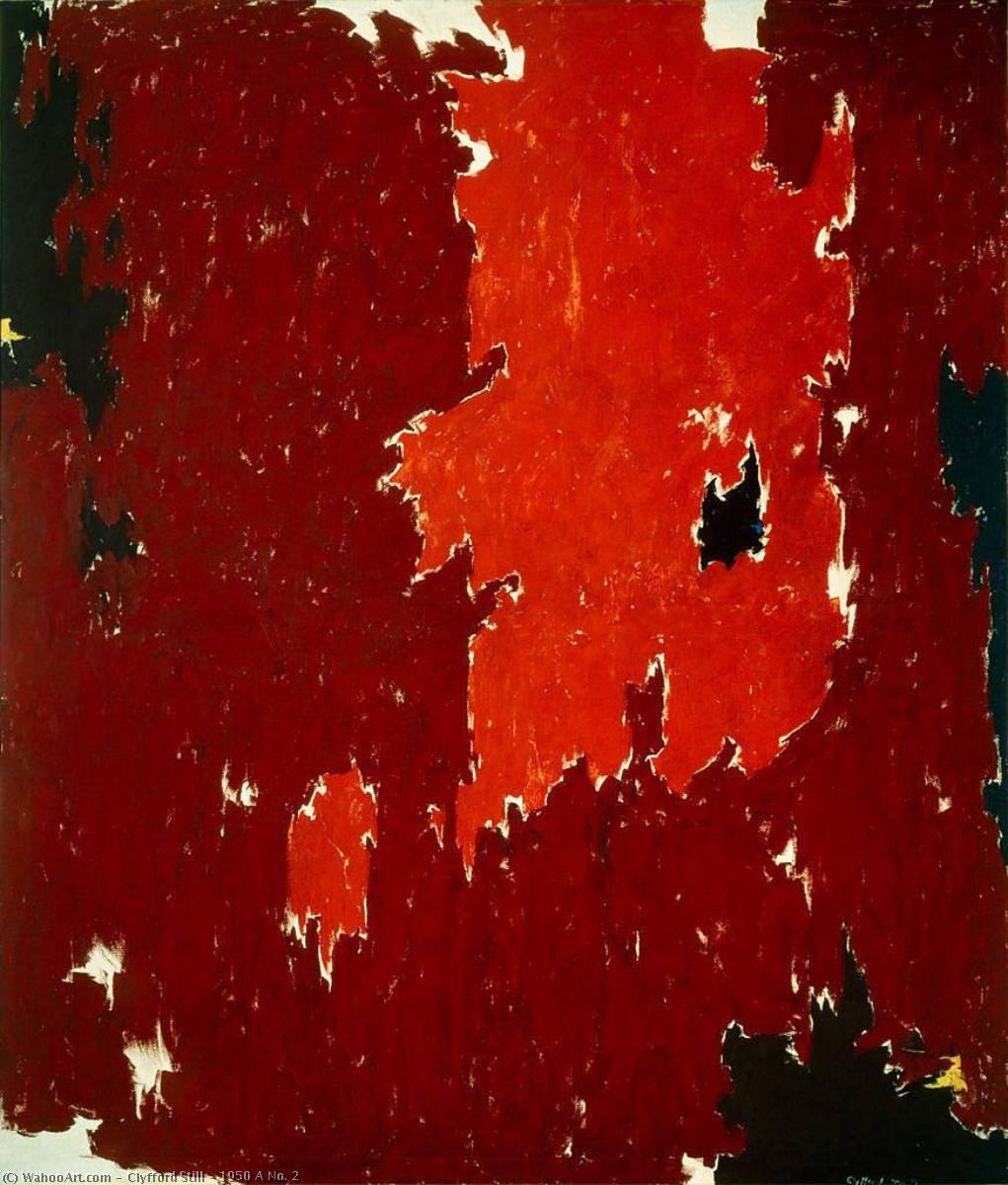Reproducciones De Pinturas 1950 A No 2, 1950 de Clyfford Still ...