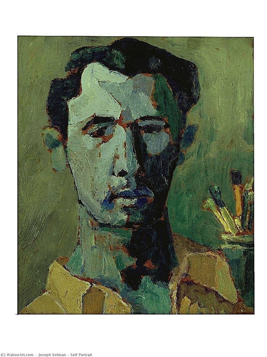 Self Portrait, 1946 by Joseph Solman (1909-2008) Joseph Solman ...