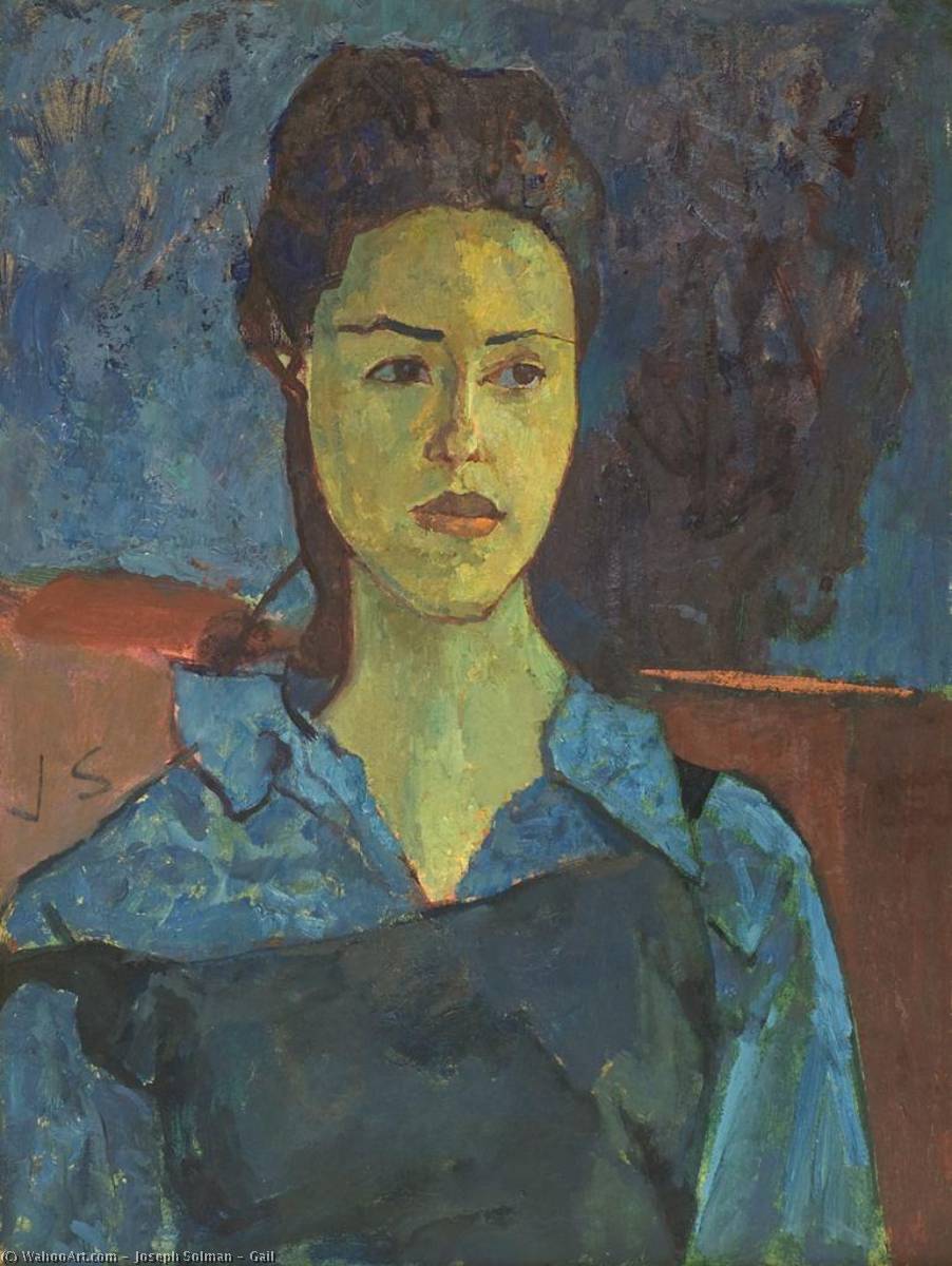 Gail, 1961 by Joseph Solman (1909-2008) Joseph Solman | ArtsDot.com