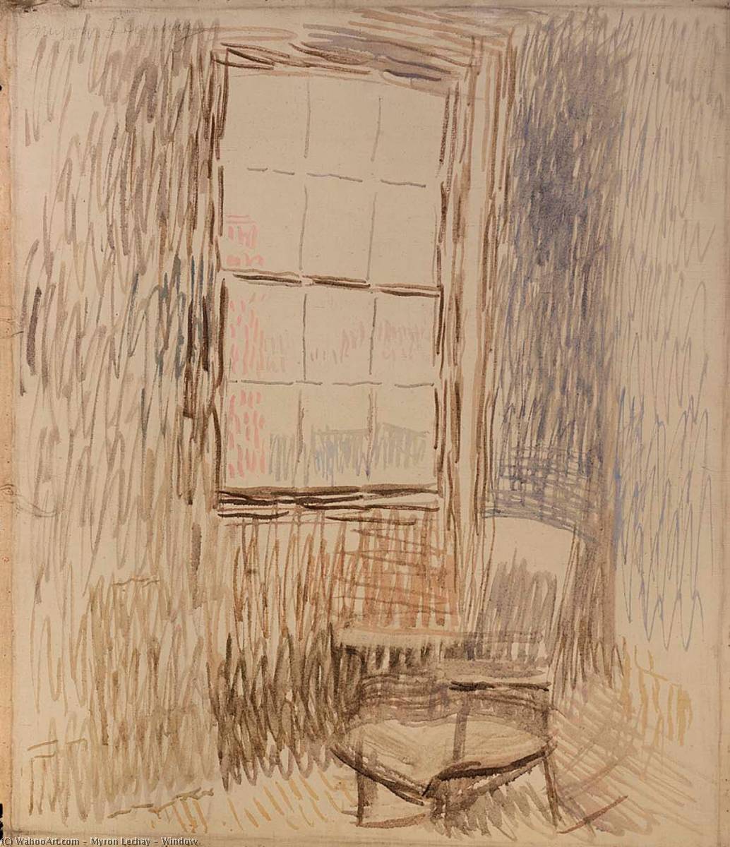 Window, 1941 by Myron Lechay Myron Lechay | ArtsDot.com