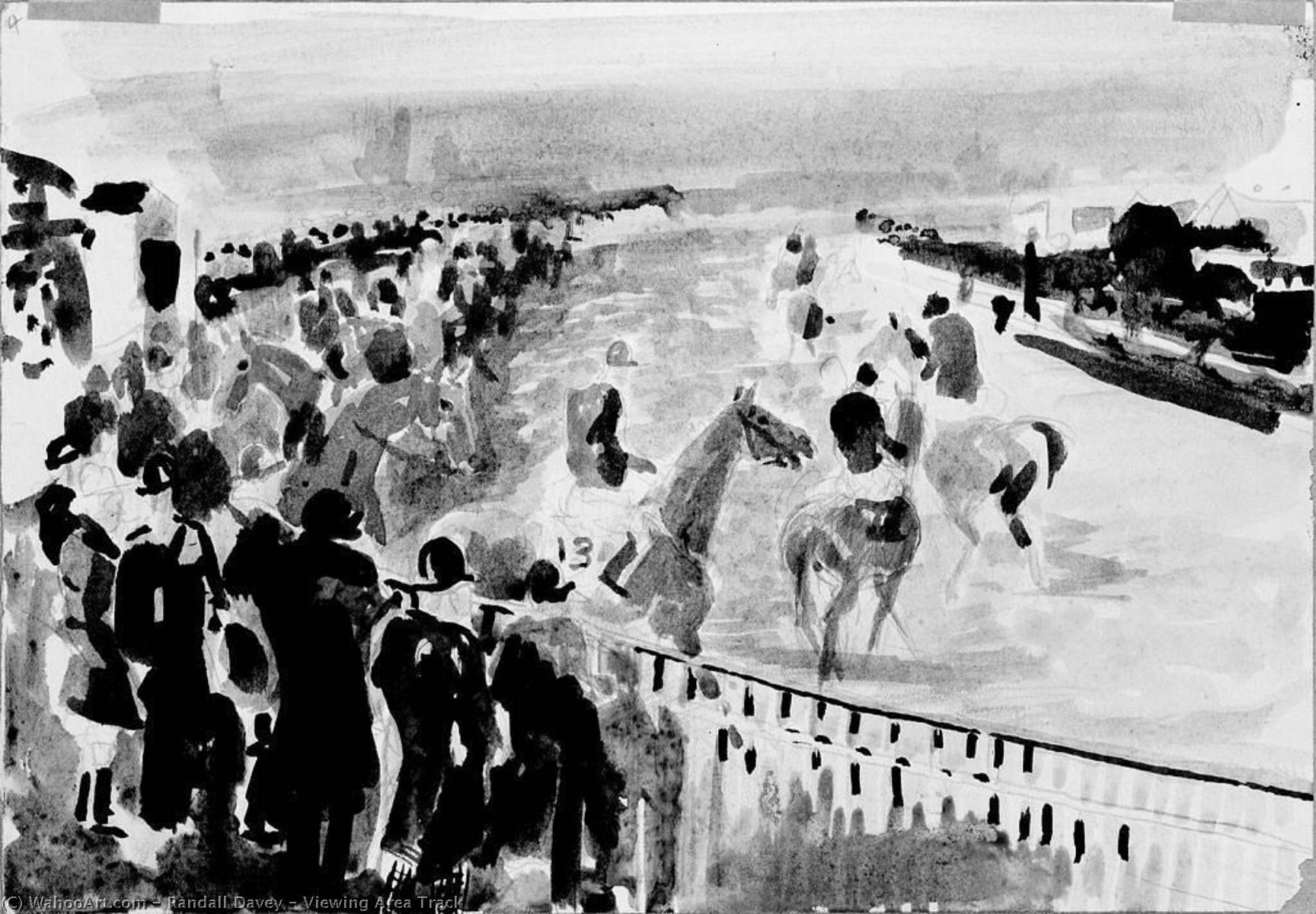 Get Paintings Reproductions Viewing Area Track by Randall Davey ...